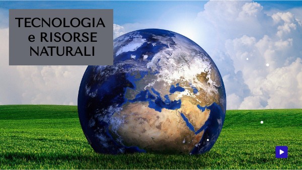 RISORSE NATURALI_classe prima | Genially