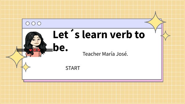 VERB TO BE. | Genially