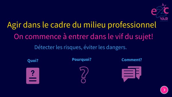 On commence à entrer dans le vif du sujet!