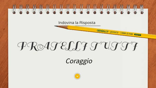 INDOVINA L RISPOSTA | Genially