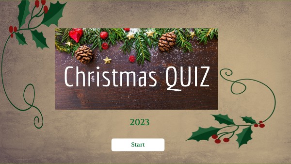 Christmas quiz | Genially