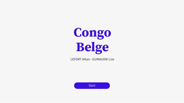 EMC - Le Congo Belge