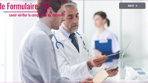 Le formulaire 101