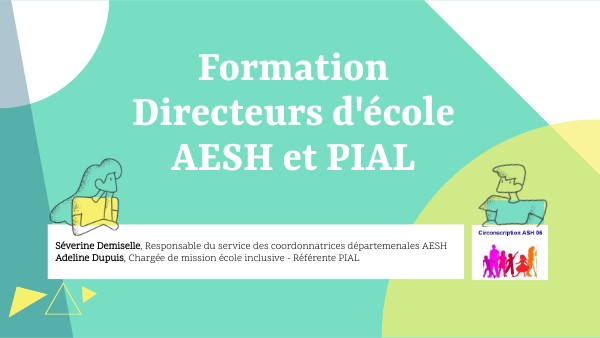 PIAL : Formation générale des directeurs | Genially