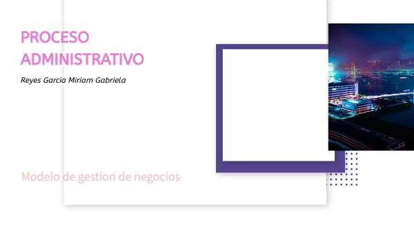 Proceso Administrativo | Genially