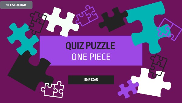 QUIZ PUZLE ONE PIECE