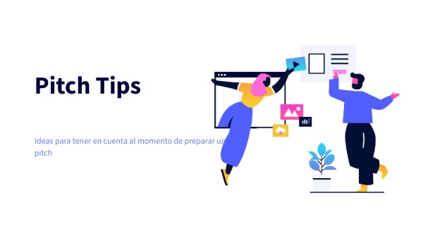 PITCH TIPS | Genially