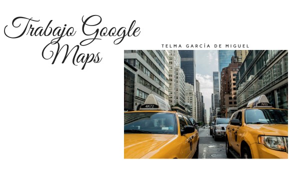 Trabajo Google Maps