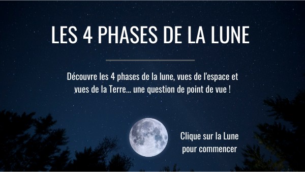 Les phases de la Lune | Genially