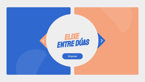 ELIXE ENTRE DÚAS "B" E "V" | Genially