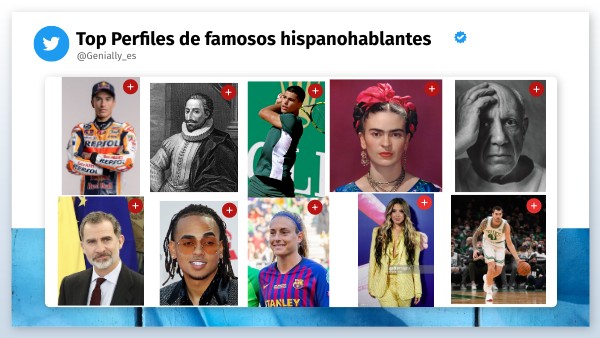 Famosos hispanohablantes | Genially