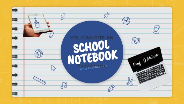 SCHOOL NOTEBOOK | Genially