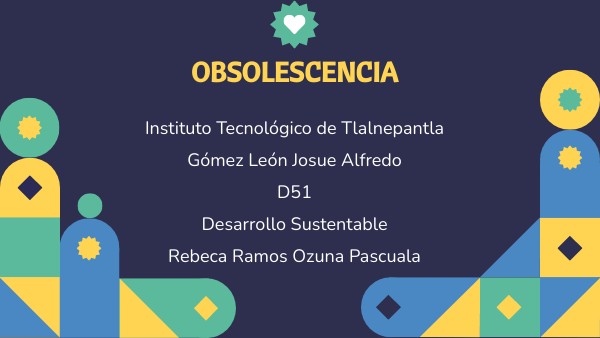 Reflexión de la obsolescencia | Genially