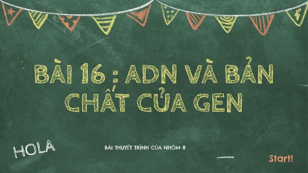 sinh 9 bài 16 | Genially