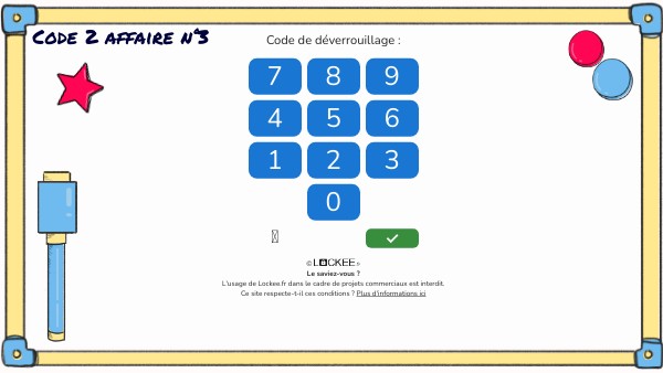 Code n°2 affaire n°3 | Genially