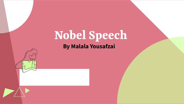 Discourse Analysis- Nobel speech- Raz's presentation | Genially