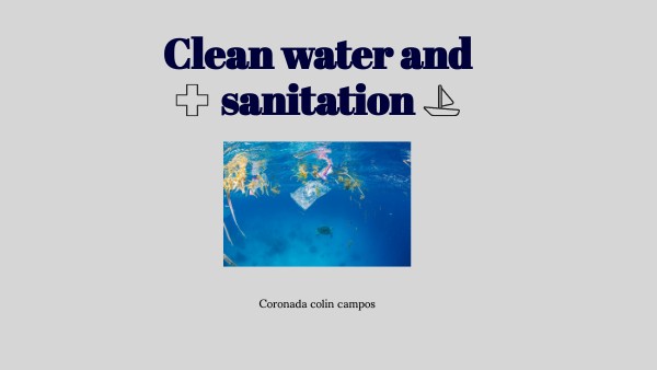 lean water and sanitation