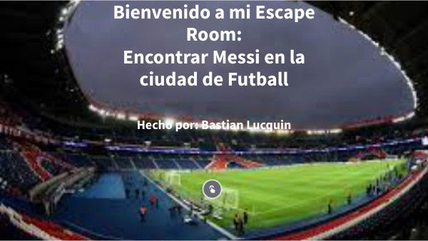 Spanish Escape Room - Bastian Lucquin | Genially