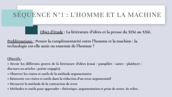 Séquence 1 - Séances 3 et 4 | Genially