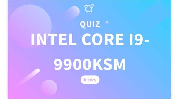 Intel Core i9-9900KSm | Genially