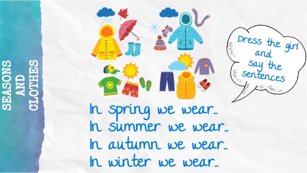 Chapter 12 Dress the girl for the season | Genially