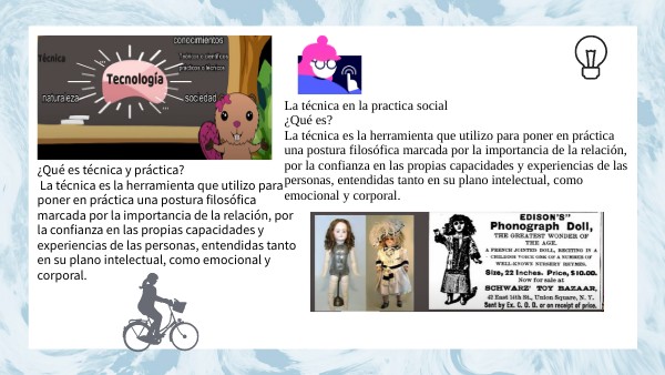 La técnica en la practica social | Genially