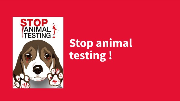 stop animal testing ! | Genially