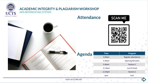 APA Referencing Workshop