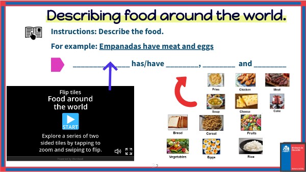 Foods around the world - week 3 - advanced | Genially