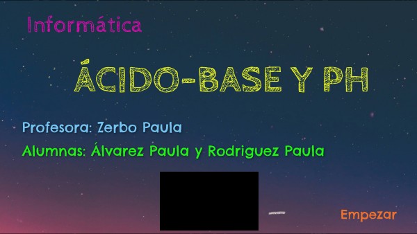 Ácido-base | Genially