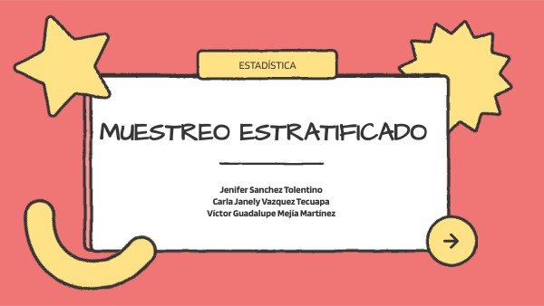Muestreo estratificado | Genially