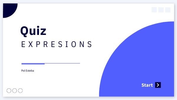 Quiz expression llatines