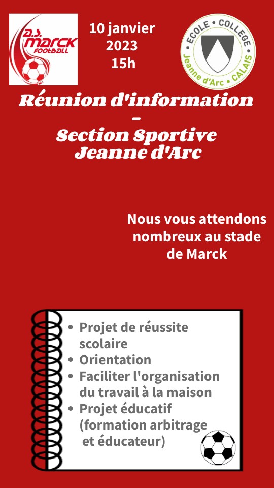 Réunion D Information Section