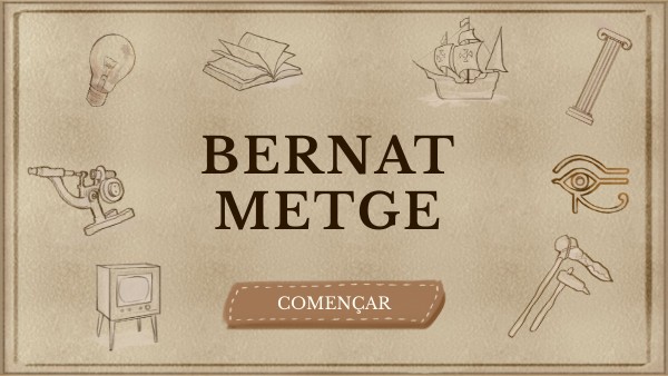Bernat Metge | Genially