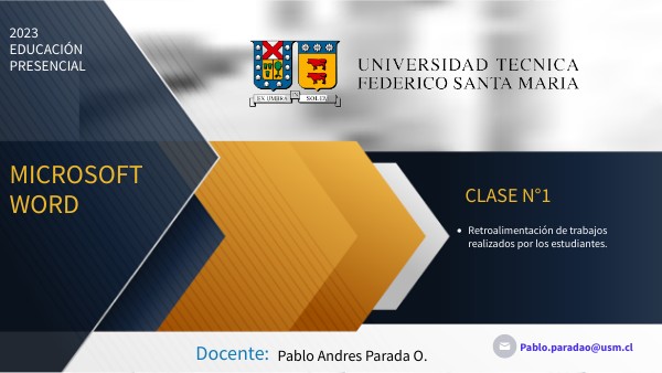 Clase N°1 - Microsoft Word. | Genially