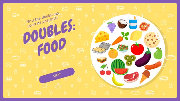 GAME DOUBBLES FOOD