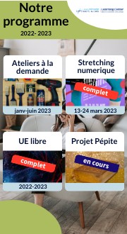 Notre programme | Genially