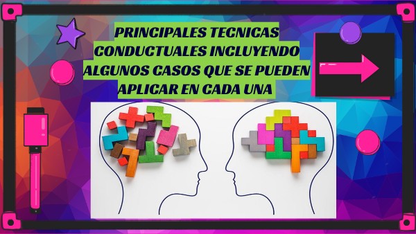 PRINCIPALES TECNICAS CONDUCTUALES | Genially