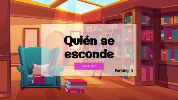 quién se esconde - personaje 5