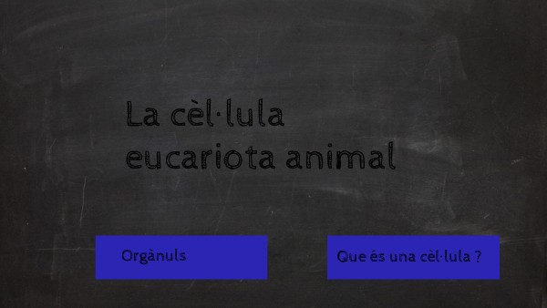 Orgànuls cel·lulars