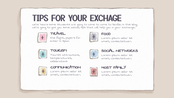 Tips for your exchage