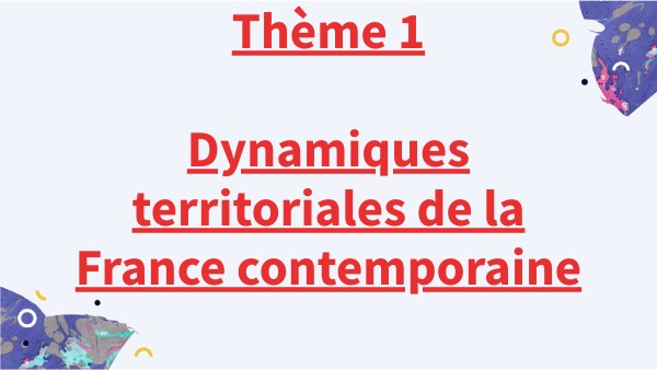 3ème Géographie Thème 1 Chapitre 2