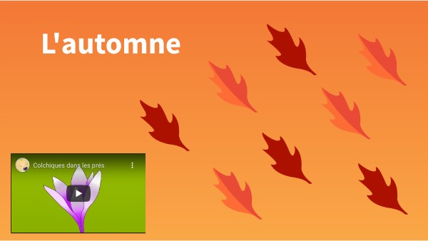 L'automne | Genially