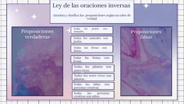 Ley de las oraciones inversas | Genially