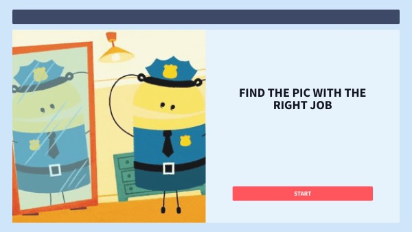 FIND THE PAIR. JOBS | Genially