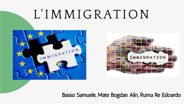 L'Immigration | Genially