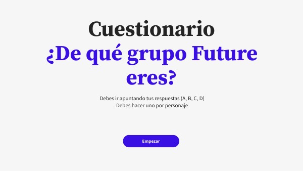 FUTURE ACADEMY | Genially