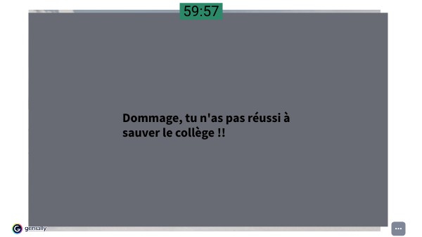 escape game délégué avec minuteur | Genially