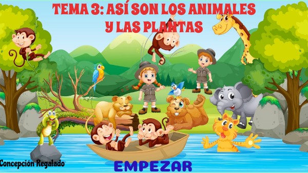 ASÍ SON LOS ANIMALES Y LAS PLANTAS