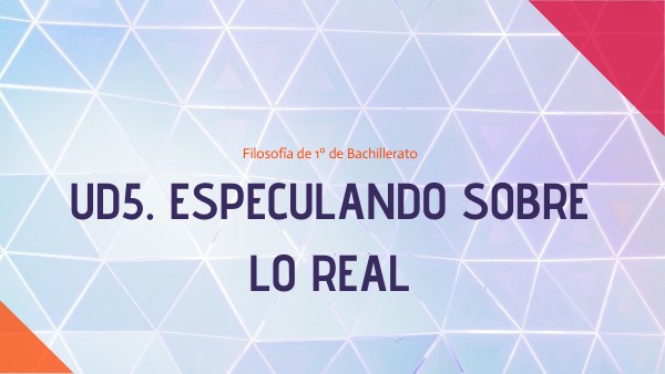 UD5. La Metafísica | Genially